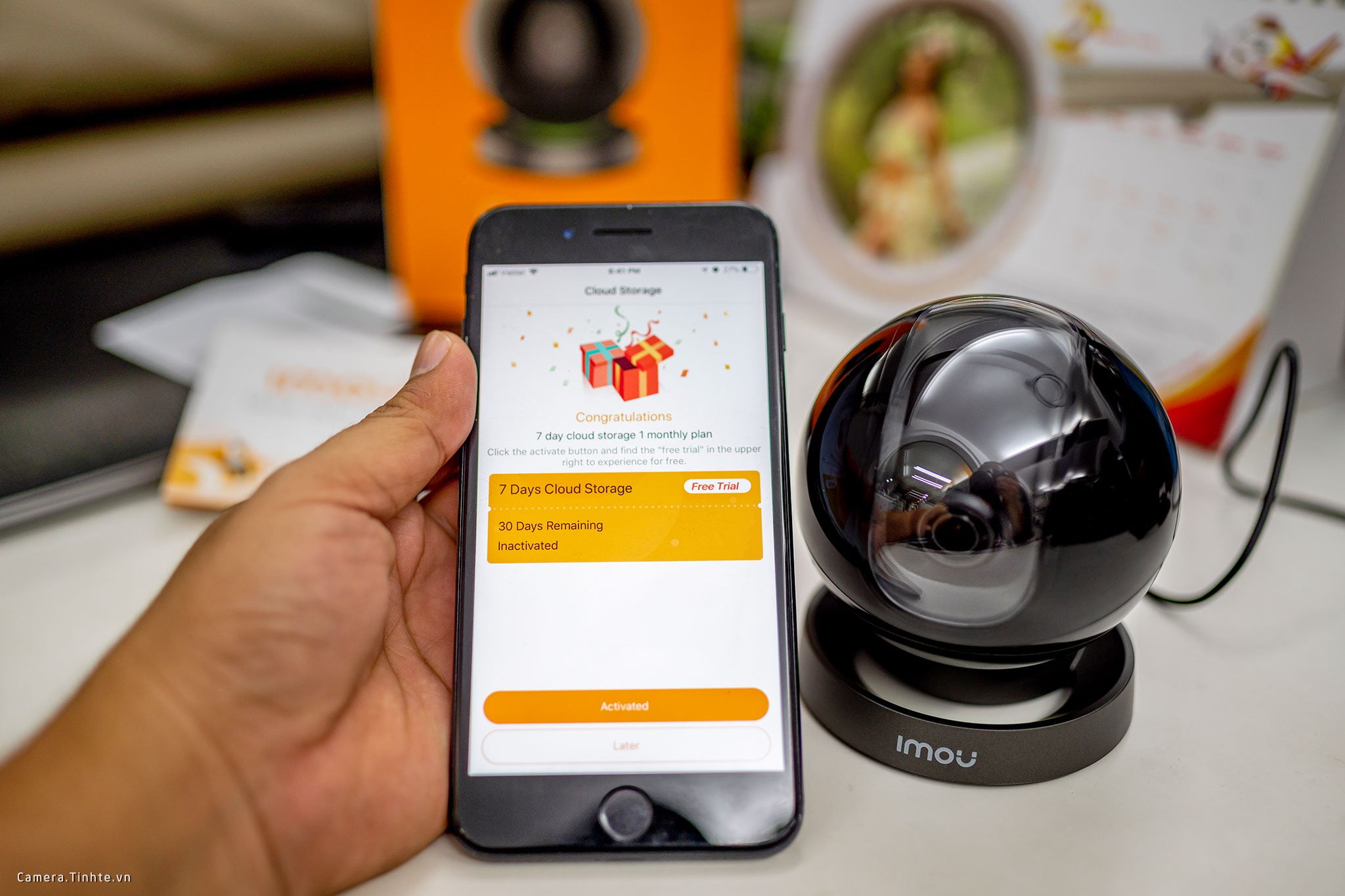 Camera Ranger Pro dễ lắp đặt, chất lượng ảnh/video1080p tốt