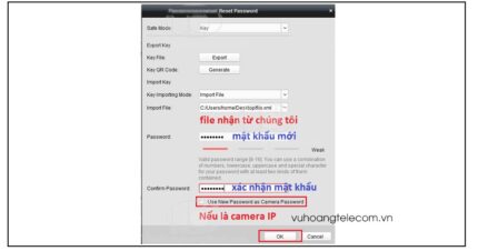 Reset camera IP Hikvision nhanh nhất, đơn giản nhất! | Vu Hoang Telecom