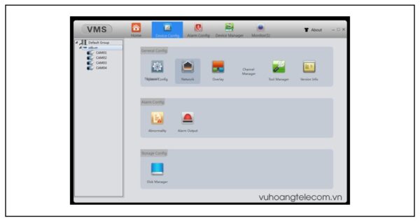 Tải phần mềm VMS camera Vantech cho máy tính | Vu Hoang Telecom