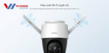 Camera IP Wifi 4MP IPC-S42FP-IMOU - Camera ngoài trời 360 độ giá rẻ
