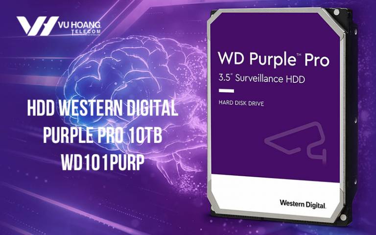 Bán ổ cứng Western Digital Purple Pro 10TB WD101PURP giá rẻ