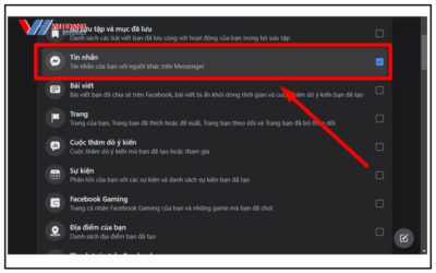Cách khôi phục cuộc trò chuyện đã xóa trên Messenger nhanh nhất