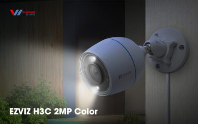 Camera Wifi EZVIZ H3C Color - Giám Sát Màu 24/7, Chống Nước
