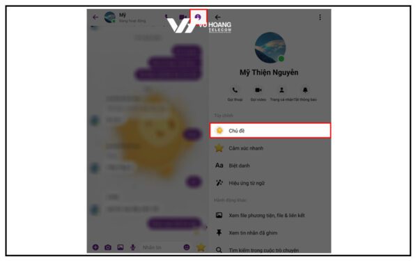 Cách tải chủ đề Tết 2024 trên Messenger có hình rồng cực đẹp