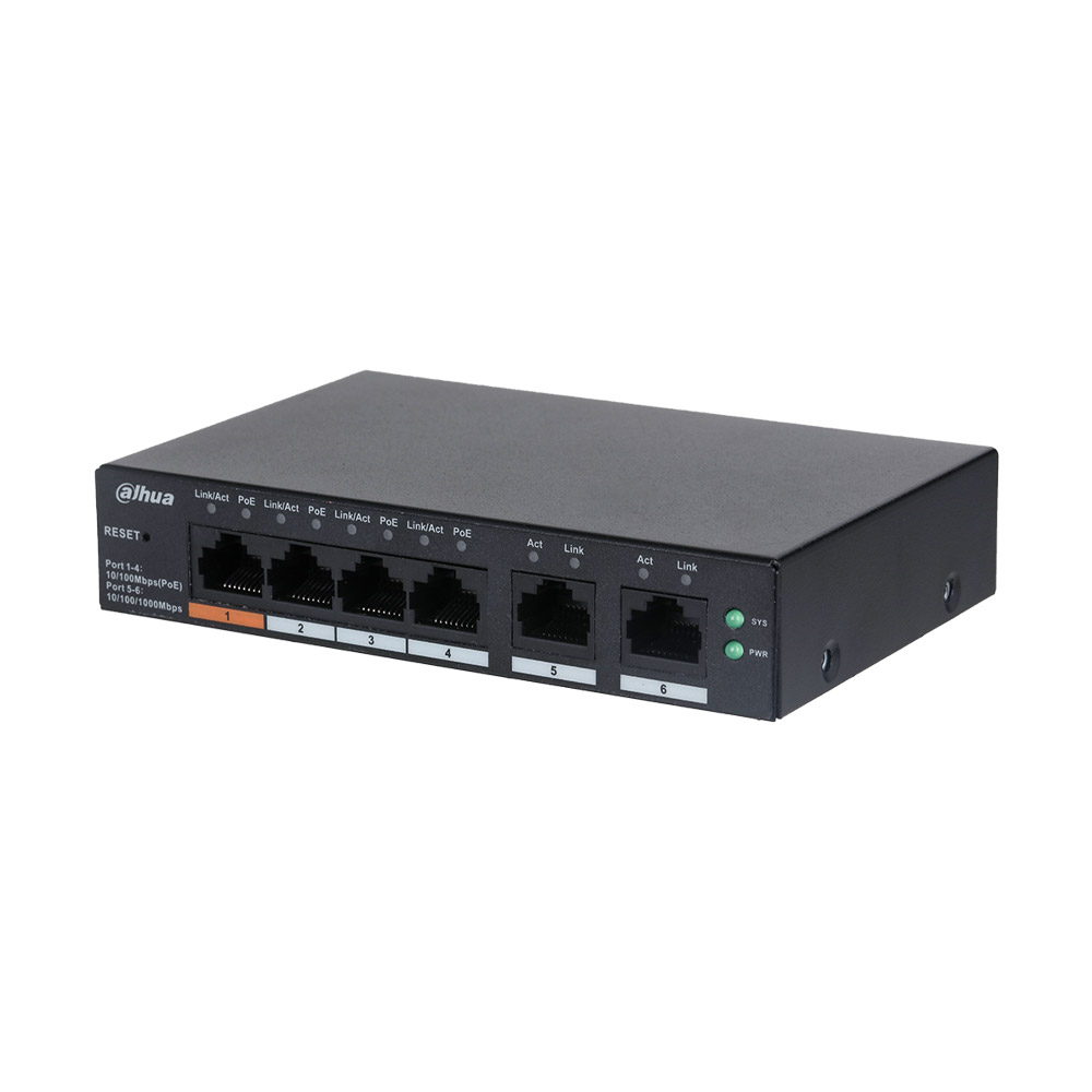 Bán Switch PoE Cloud 6 port DAHUA DH-CS4006-4ET-60 giá rẻ