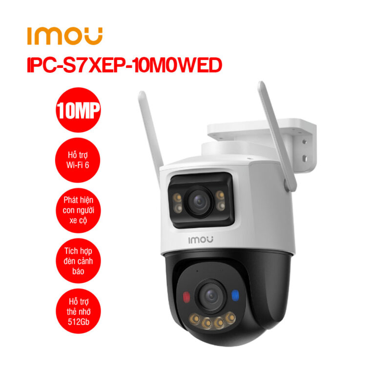 Bán camera Wifi iMOU Cruiser Dual 10MP IPC-S7XP-10M0WED giá rẻ