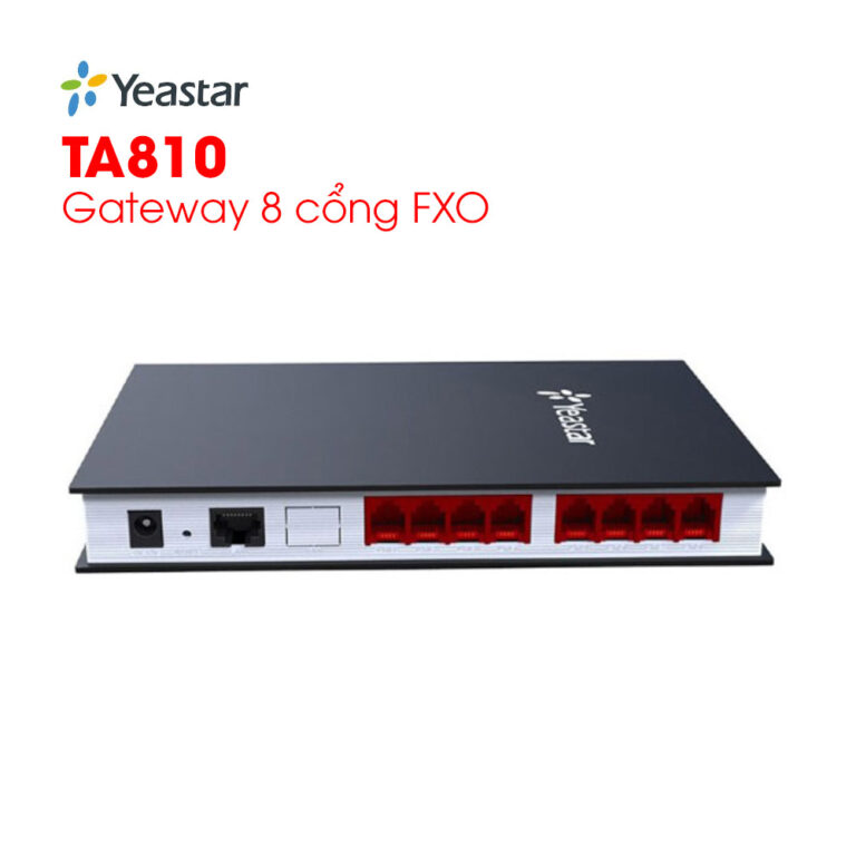 Gateway Yeastar TA810: Tích Hợp VoIP, Hiệu Suất Cao
