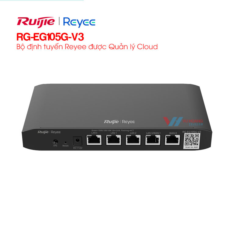 RG-EW3000GX PRO: Router Wi-Fi 6 tốc độ cao, ổn định