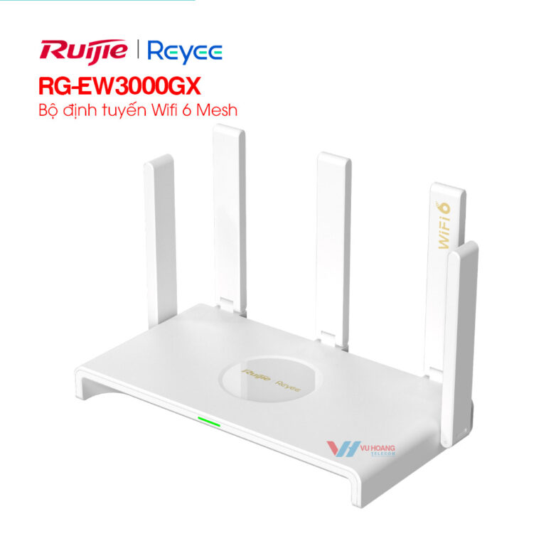 Router Ruijie RG-EW3000GX: Wifi 6, tốc độ 3000Mbps