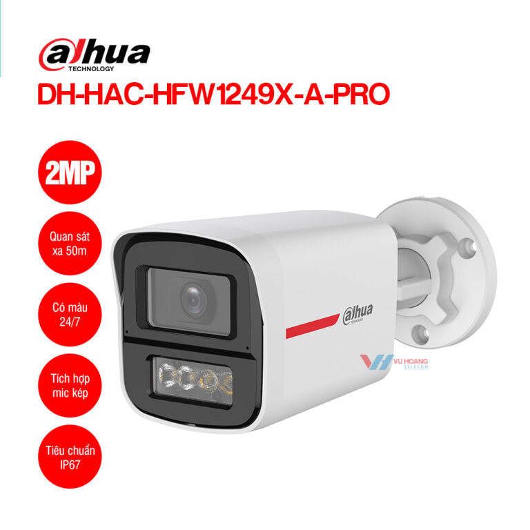 Bán camera IP 4MP DAHUA DH-IPC-HFW2449M-S-B-PRO giá rẻ
