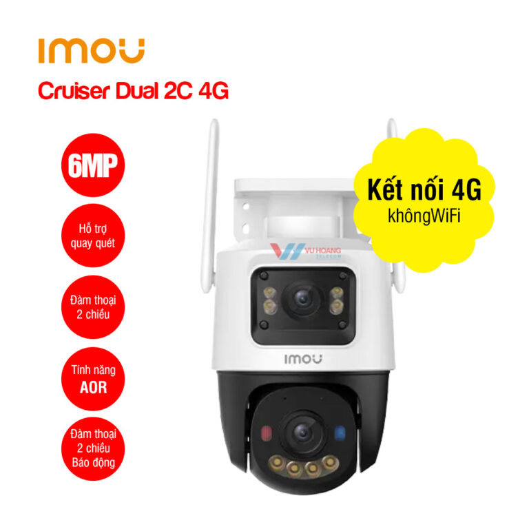Bán camera Wifi 8MP iMOU Cruiser Dual 2 Pro giá rẻ
