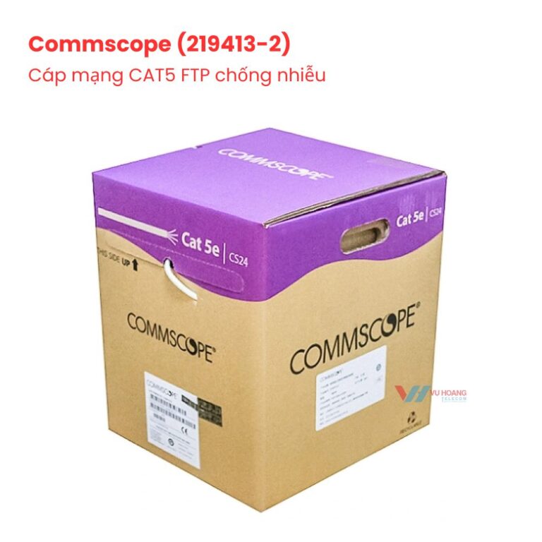 Cáp mạng AMP COMMSCOPE CAT6A FTP chống nhiễu giá tốt