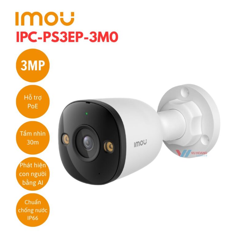 Camera IMOU IPC-S31FEP - Cruiser SE+ 3MP WiFi 355°